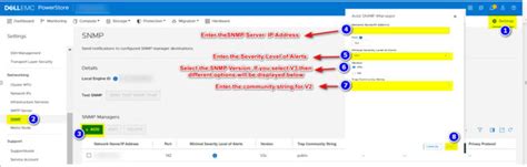 How To Configure Snmp On Dell Powerstore Storageareanetwork