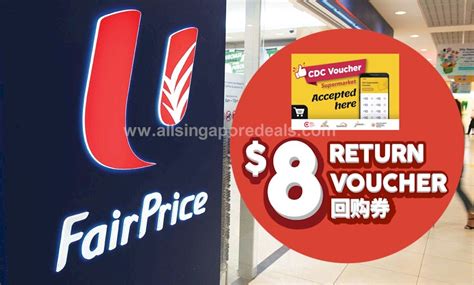 Get 8 Return Voucher When You Use Cdc Supermarket Vouchers Fairprice