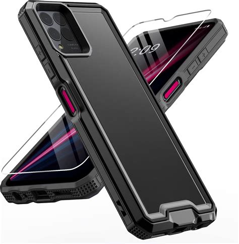 Lekevo For Revvl 6 Pro 5g Revvl 6x Pro 5g Case With Screen Protector Military