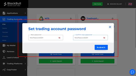 How To Reset Your Metatrader 5 Mt5 Account Password Blackbull Markets