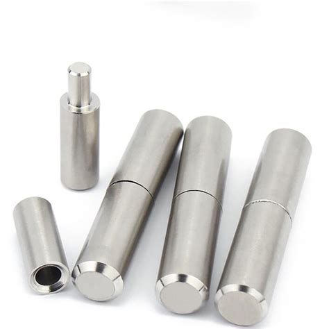 201 Stainless Steel Door Shaft Cylindrical Shaft Rotary Welding Heavy Duty Rotary Hinge Iron