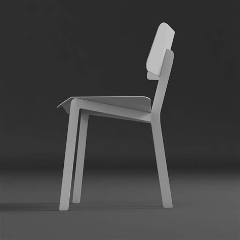 종이접기 의자 3d 모델 49 Max Obj Fbx Free3d