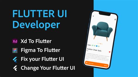 Make Flutter Ui Convert Figma And Xd To Flutter Design By Top597 Fiverr