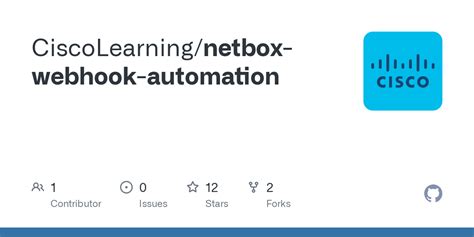 github ciscolearning netbox webhook automation