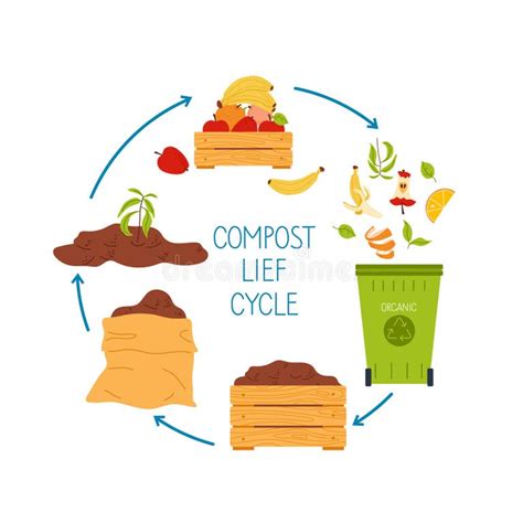 Understanding The Compost Life Cycle Through Visual Representation And