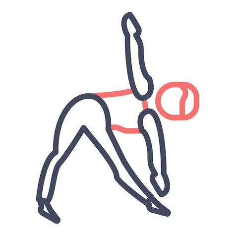 Premium Vector Extended Pose Vector Illustration Style