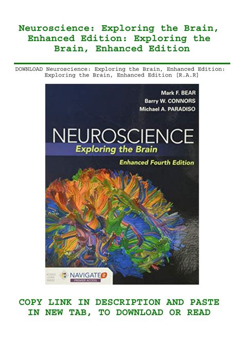 Download Neuroscience Exploring The Brain Enhanced Edition Exploring The Brain Enhanced Edition