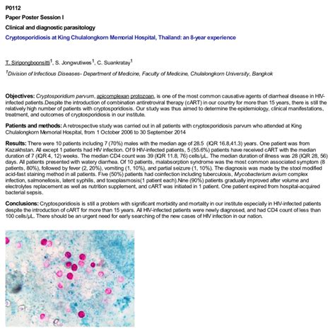 Cryptosporidium Parvum Acid Fast Stain