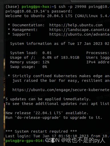 SSH使用入门 ssh入门 CSDN博客