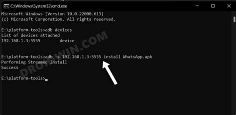 Sideload Apkinstall Apps Via Adb Commands In Galaxy Watch 4