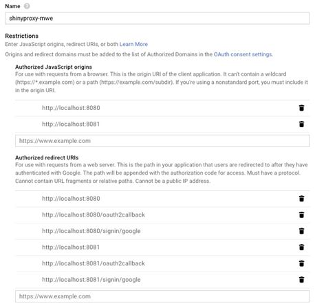 Can T Make Shinyproxy Work With Google Authentication Issue Openanalytics Shinyproxy