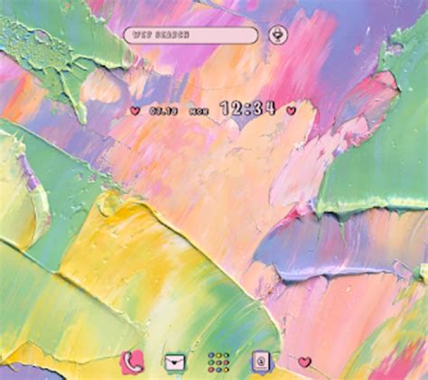 Oil Painting Canvas Theme For Android Download