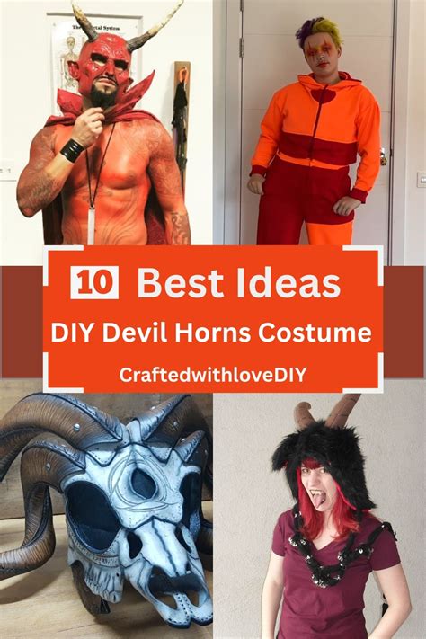 8 Diy Devil Horns Costume Ideas For Fun Halloween Looks Crafted With