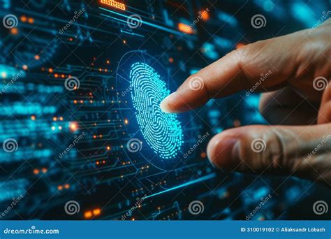 Human Fingerprint Scanning And Biometric Authentication Future Technologies And Cybernetics