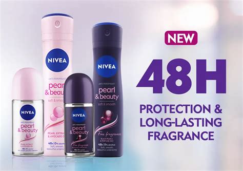 Nivea Pearl And Beauty Deodorant Range