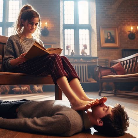 Hermione Reading 12 By Genie Ai On Deviantart