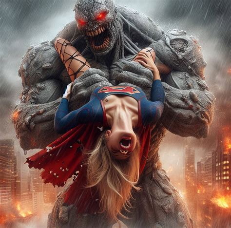 Supergirl Vs Doomsday 12 By Murkasar On Deviantart