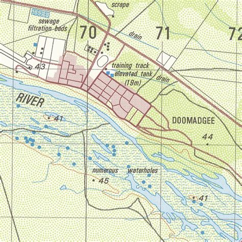 Doomadgee 6662 2 Map By Geoscience Australia Avenza Maps