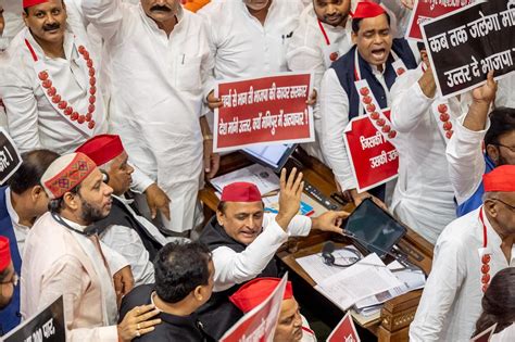Pics Of First Day Of Up Vidhan Mandal Session Of Uttar Pradesh Amar