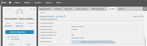 send codesignal certification requests and tests from icims codesignal