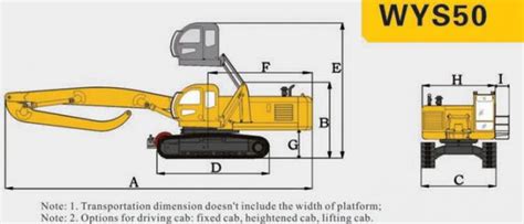 Bulk Material Handling Equipment Dual Power Hydraulic Track Material