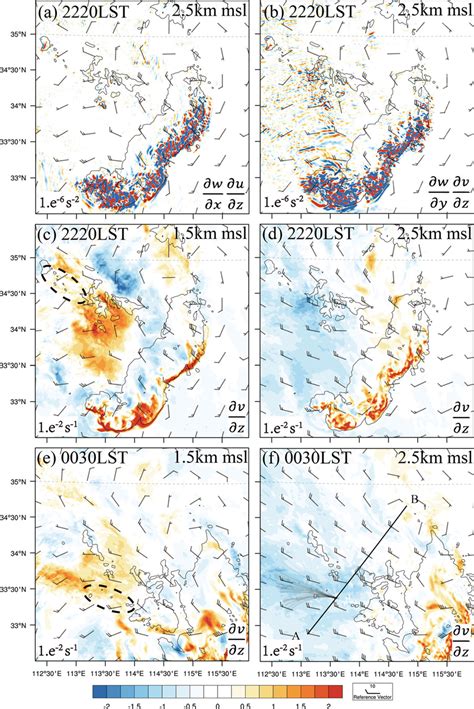 Reflectivity Of 35 Dbz Contours Wind Barbs Kt At 15 Km Msl And Download Scientific