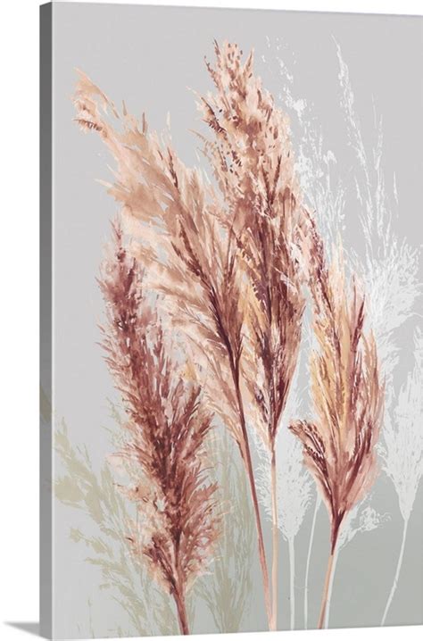 Blushing Pomp Grass Ii Great Big Canvas