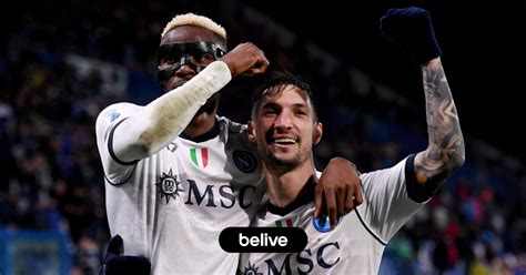 პოლიტანო ასეთ ფორმაში მყოფ კვარაცხელიასთან და ოსიმენთან ერთად ყველაფერი მარტივდება Belive Ge