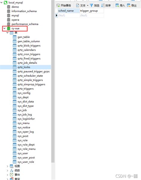 Idea中部署若依ruoyi Vueidea Ruoyi Vue Pulsssh连接 Csdn博客
