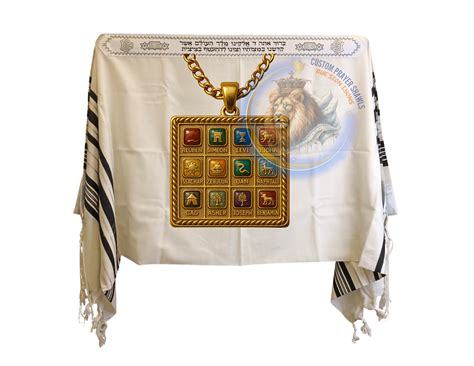 The Ephod Twelve Fold Covenant Edition Custom Prayer Shawls