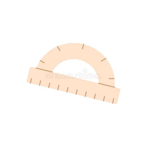 Architecture Protractor For Drafting Ruler To Measure Angle Degrees