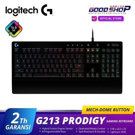 Logitech G213 Prodigy Gaming Keyboard Mulai Rp 699 000 Goodgamingshop