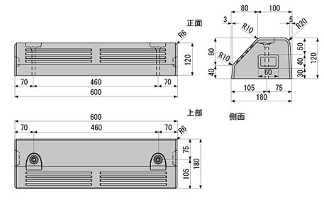 パーキングブロック 車止め
