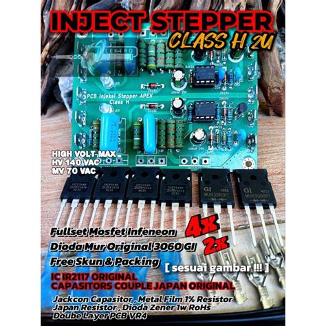 Jual Kit Inject Class H Stepper Steper Class H Double Layer Siap