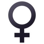 ♀ Female Sign Emoji Meaning Symbol Copy And Paste