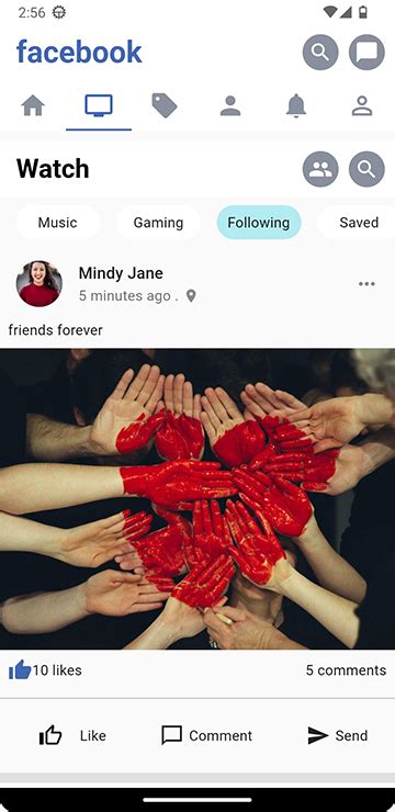 Github Vchib1facebook Ui Facebook Ui Clone