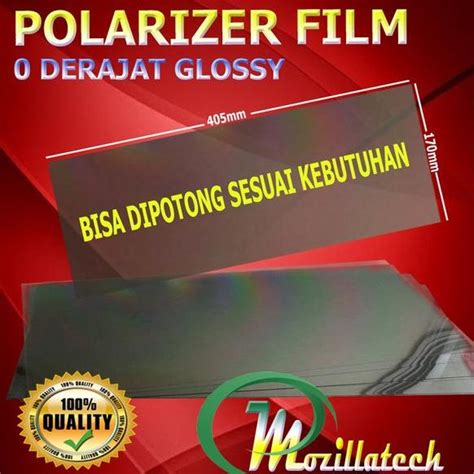 Jual PLASTIK POLARIS POLARIZER LCD KACA HP MONITOR MOBIL POLARIZER SPEEDOMETER SPIDO METER