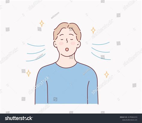 Deep Breath Cartoon