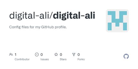 Github Digital Alidigital Ali Config Files For My Github Profile