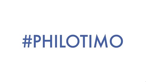 Philotimo Filotimo Initiative Youtube