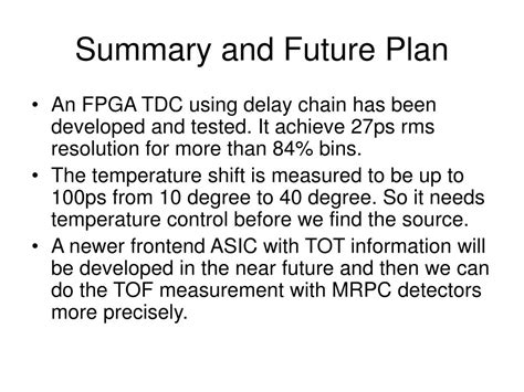 Ppt High Resolution Tdc Based On Fpga For Tof Measurement Powerpoint Presentation Id 5129087