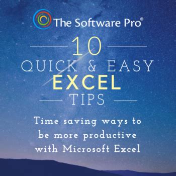 Excel Tips 10 Quick Easy Microsoft Excel Tips Tricks