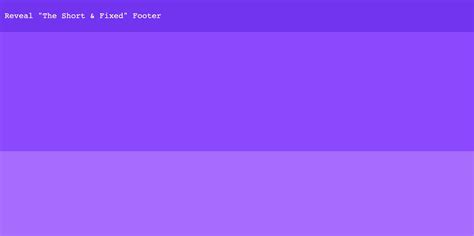 How To Responsive Parallax Footer By Gina Lee The Startup Medium