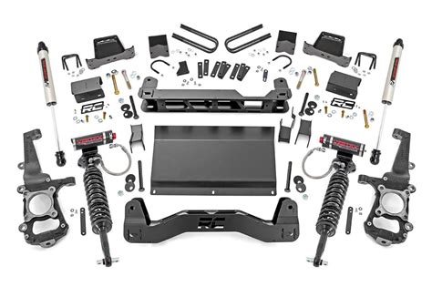 Rough Country 6 In Suspension Lift Kit Wshocks 49957 Black Patch