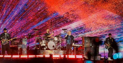 Coldplay Stage Coldplay Review Glastonbury 2024 Band Deliver The