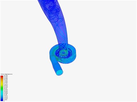 Tutorial Fluid Flow Simulation Through A Water Turbine By Mason James SimScale