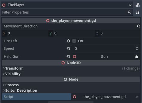 Using Getscript On Export Var Node3d Rgodot