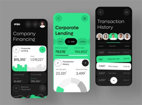 Business App Design Examples With Great UI Design