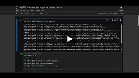 📌 Excited To Share My Latest Project Spam Detection Using Machine
