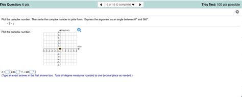Solved Plot The Complex Number Then Write The Complex Chegg